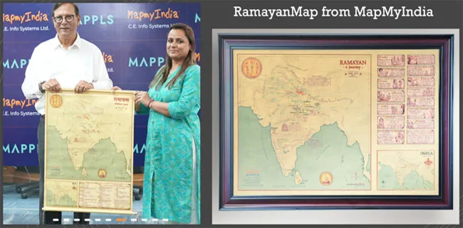 Gift someone The Ramayan Map?! - MxMIndia